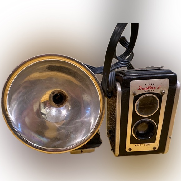 Kodak | Other | Vintage Untested Kodak Duaflex Ii Black Film Camera ...